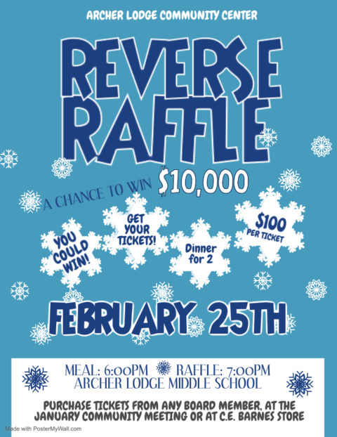 Reverse Raffle - Archer Lodge Community Center